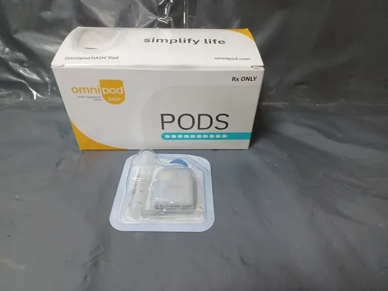 Lot 2465: BOX OF 10 OMNIPOD DASH INSULIN MANAGEMENT SYSTEM - 4854913 | Simon Charles Auctioneers