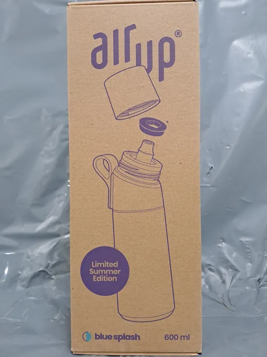 Lot 8549: SEALED AIR UP LIMITED SUMMER EDITION BLUE SPLASH GEN 2 BOTTLE ...