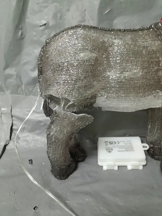 Lot 3859: BOXED THREE KINGS INLIT ICE NATIVITY DONKEY RRP £25.99 ...