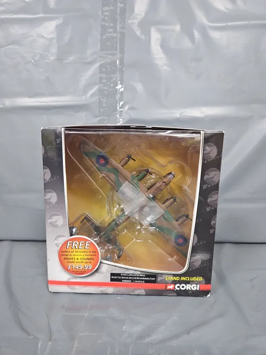 Lot 2000: BOXED CORGI AVRO LANCASTER MKIII-1:144 SCALE - 5176100 ...