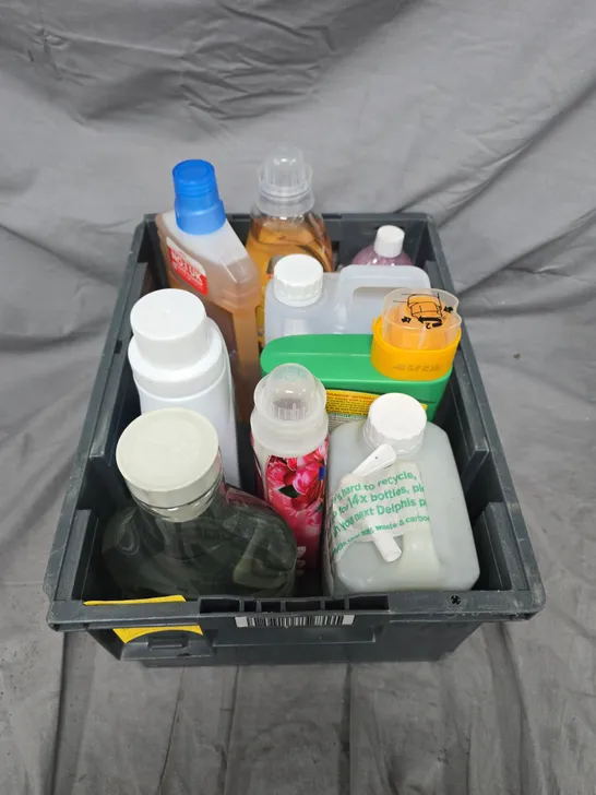 Lot 1070: APPROXIMATELY 10 ASSORTED HOUSEHOLD LIQUID PRODUCTS TO ...