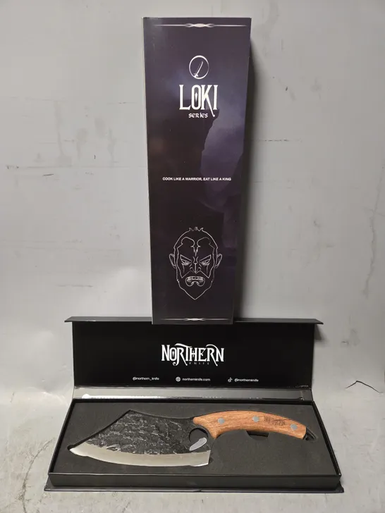 Lot 7618: BOXED LOKI SERIES KITCHEN KNIFE - 5135658 | Simon Charles ...