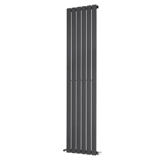 Lot 1217: BOXED SHONARD VERTICAL FLAT PANEL RADIATOR - BLACK (1 BOX ...