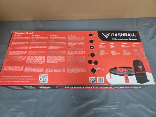 Lot 3507: RASHBALL ROUNDNET PRO SET – 2V2 SPIKEBALL-STYLE GAME (BOXED ...