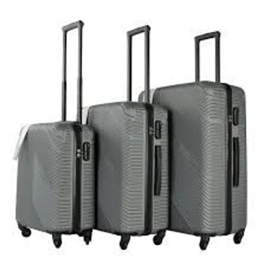 Lot 3505: BOXED NEO GREY HARD SHELL LUGGAGE SUITCASES (1 BOX) - 5262231 ...