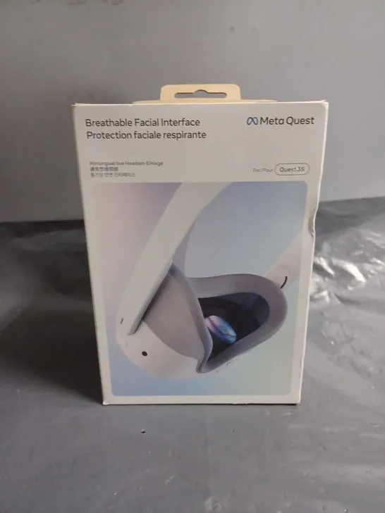 Lot 9060: SEALED META QUEST BREATHABLE FACIAL INTERFACE PROTECTION ...