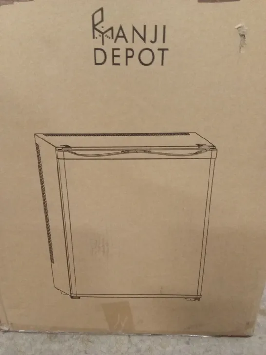 Lot 7070: BOXED ANJI DEPOT MINI WINE FRIDGE 40L - 5502317 | Simon ...
