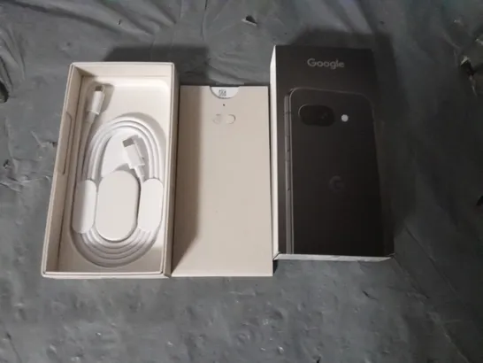 Lot 5076: BOXED GOOGLE PIXEL 9A 5G 128GB IN OBSIDIAN - 5226074 | Simon Charles Auctioneers