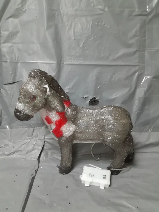 Lot 3870: BOXED THREE KINGS INLIT ICE NATIVITY DONKEY RRP £25.99 ...