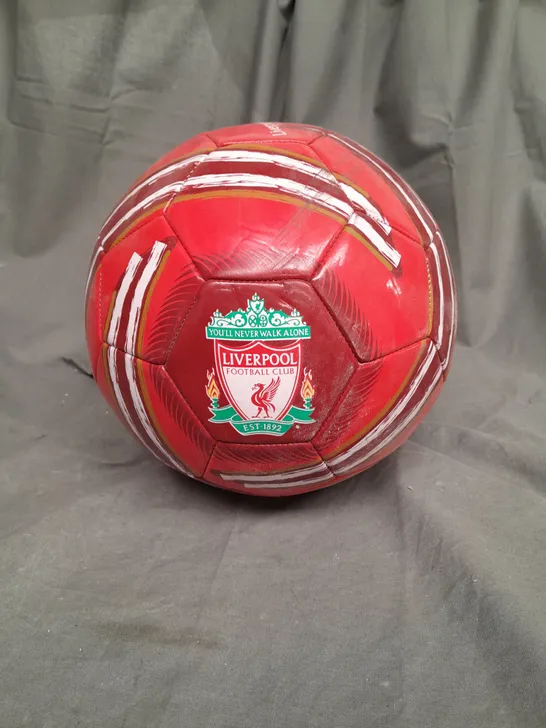 Lot 9004: LIVERPOOL FOOTBALL CLUB SIZE 5 CYCLONE BALL - 4785220 | Simon ...