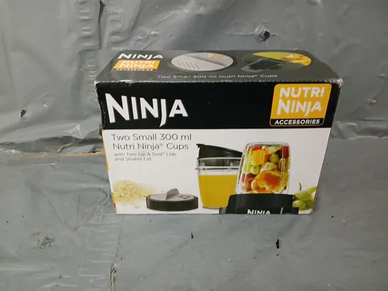 Lot 8040: NINJA TWO SMALL 300ML NUTRI NINJA CUPS - 5176737 | Simon ...