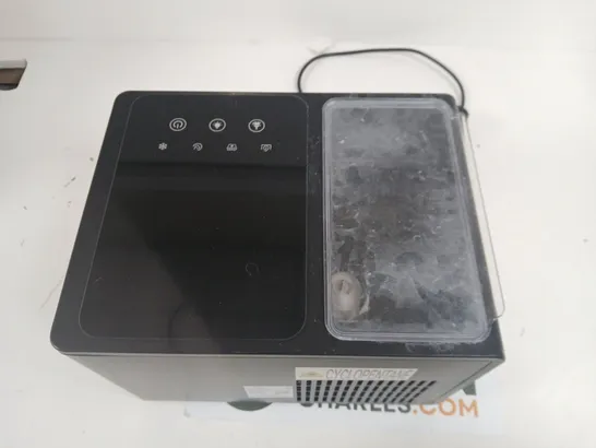 Lot 109: KLARSTEIN COMPACT BLACK REFRIGERATOR WITH CLEAR FRONT DOOR ...