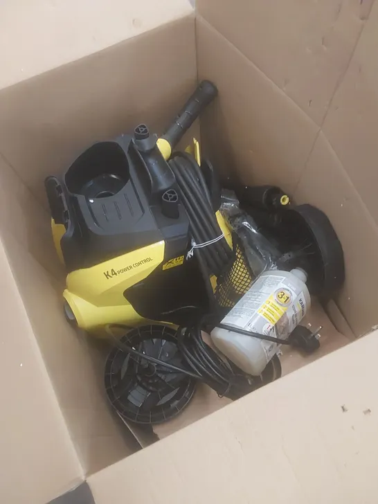 Lot 410: BOXED KARCHER K4 POWER CONTROL HOME PRESSURE WASHER - 5111870 ...