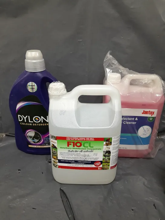 Lot 6094: 3 X ASSORTED CLEANING PRODUCTS TO INCLUDE COLOUR DETERGENT ...
