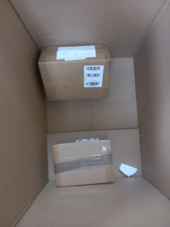 Lot 1235: BOX OF APPROXIMATELY 5 ASSORTED CHRISTMAS DECORATIONS TO INCLUDE - FROSTED ROSE ...