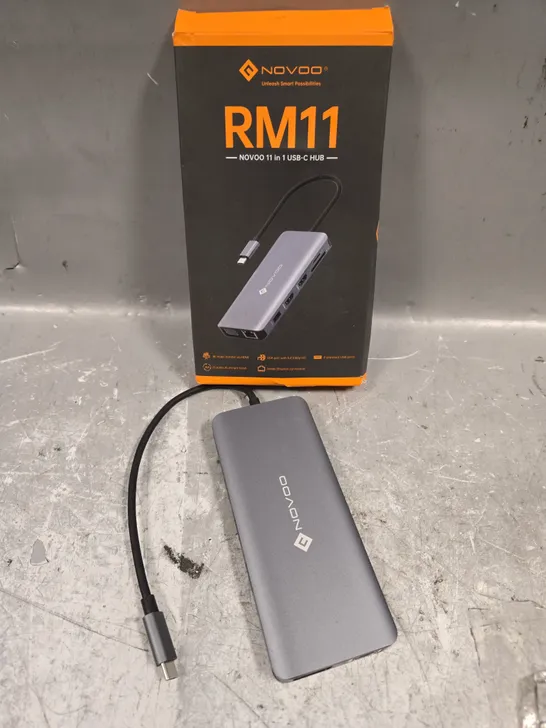 Lot 8578: BOXED NOVOO RM11 11-IN-1 USB C HUB - 5184717 | Simon Charles ...