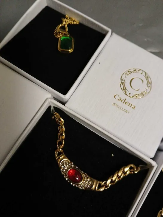 Lot 5116: LOT OF 4 ASSORTED CADENA JEWELLERY NECKLACES - 4959571 ...