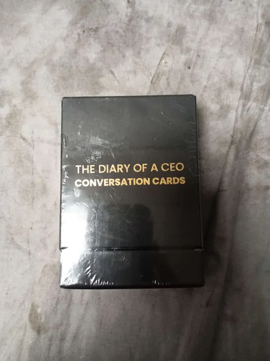 Lot 2505: BOXED AND SEALED THE DIARY OF A CEO CONVERSATION CARDS ...
