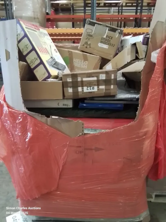 Lot 200: PALLET CONTAINING MIXED BOXED HOUSEHOLD ITEMS TO INCLUDE ...