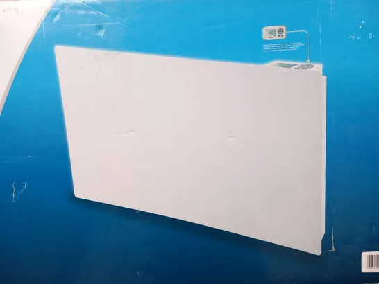 Lot 4225: BOXED BLYSS SARIS 2000W RADIANT PANEL HEATER 44 X 84 X 10CM ...