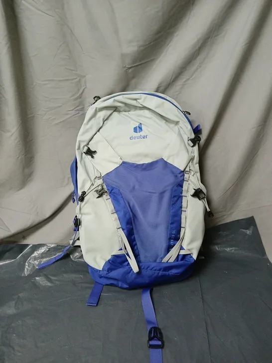 Lot 831: DEUTER LITE BACKPACK – BLUE/GREY - 5511556 | Simon Charles ...