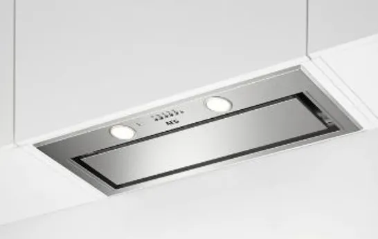 Lot 76: AEG COOKER HOOD STAINLESS STEEL Model DGE5861HM RRP £467 ...