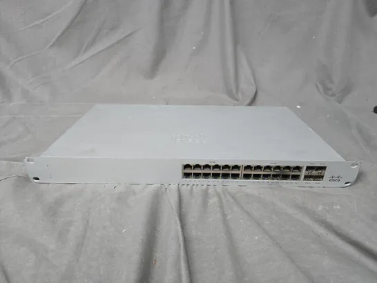 Lot 4307: CISCO MERAKI MS120-24P GIGABIT ETHERNET SWITCH – 24-PORT POE ...