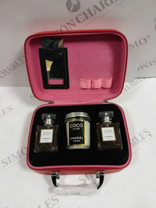 Lot 577: BOXED COCO CHANEL PARIS SET - RED - 4605692 | Simon Charles ...