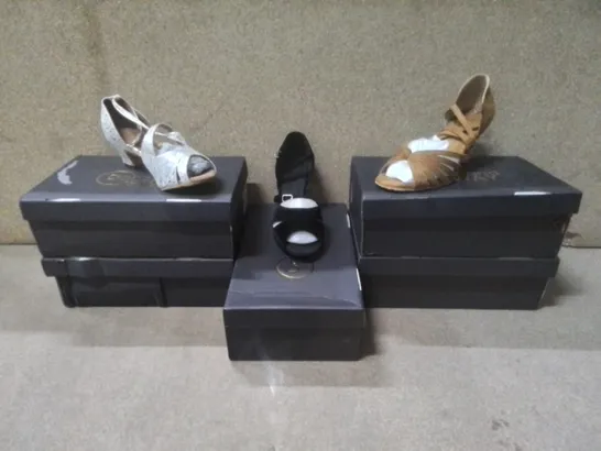 Lot 2512: 5 X BOXED MIXED ASSORTMENT OF WOMEN'S DANCEAND SWAY SHOES ...