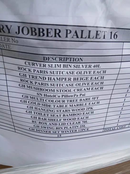 Lot 905: PALLET OF APPROXIMATELY 13 ASSORTED PRODUCTS TO INCLUDE ...