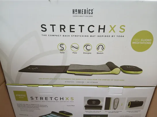 Lot 7021: TWO BRAND NEW BOXED HOMEDICS STRETCH XS COMPACT BACK ...