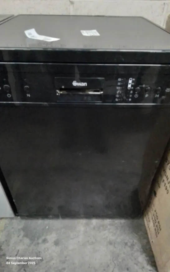 Lot 269: SWAN SDW751150B 12-PLACE FULLSIZE DISHWASHER - BLACK - 5311014 ...