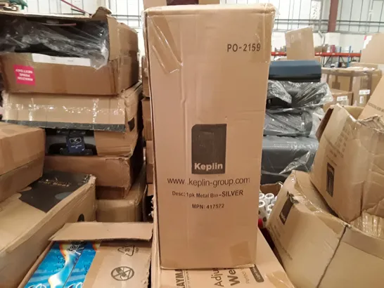 Lot 2055: BOX TO CONTAIN 12 METAL SILVER BINS - 5086587 | Simon Charles ...