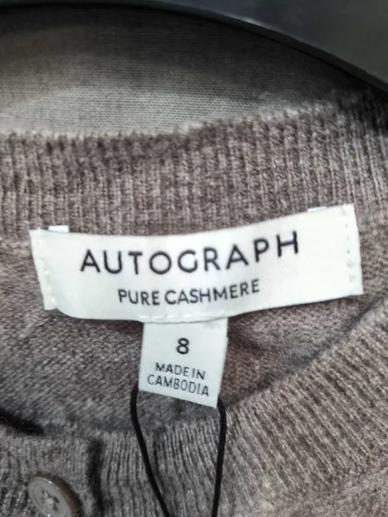 Lot 1107: AUTOGRAPH PURE CASHMERE CARDIGAN – WOMEN’S, UK 8 - 5434001 ...