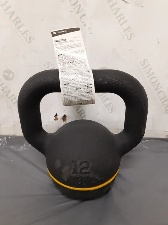 Lot 7280: DECATHLON CORENGTH 12kg KETTLEBELL - 4827030 | Simon Charles ...