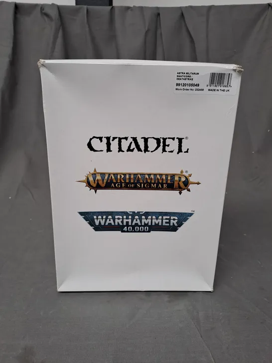 Lot 1028: WARHAMMER 40K ASTRA MILITARUM MANTICORE / DEATHSTRIKE ...