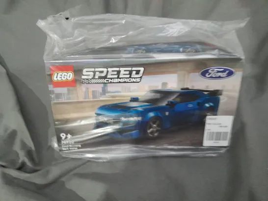 Lot 3064: LEGO SPEED CHAMPIONS FORD MUSTANG DARK HORSE SPORTS CAR RRP £ ...