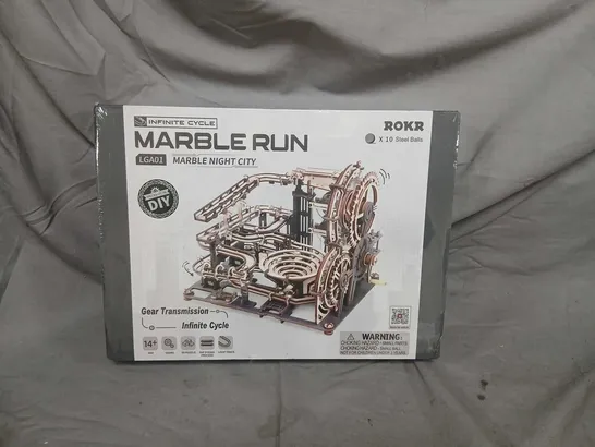 Lot 5422: ROKR MARBLE RUN – MARBLE NIGHT CITY DIY GEAR TRANSMISSION ...