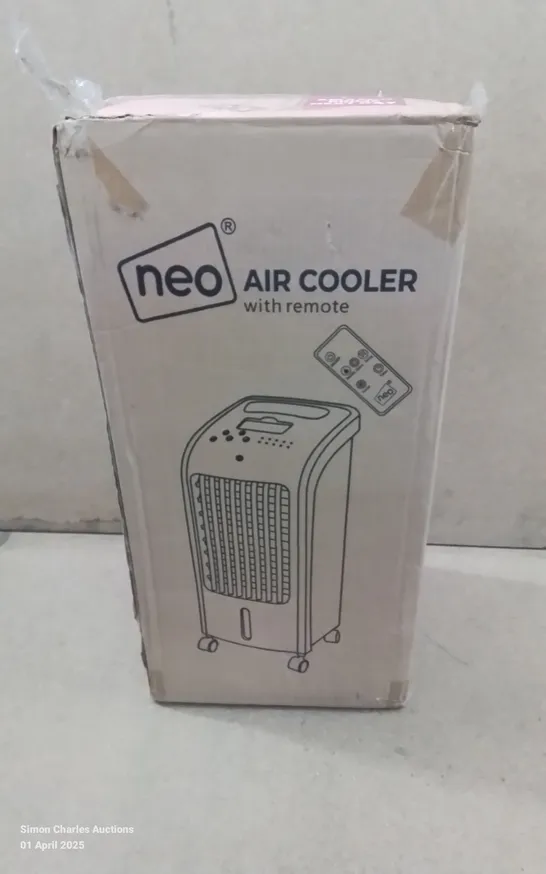 Lot 912: BOXED NEO AIR COOLER WITH REMOTE CONTROL - 5122629 | Simon ...