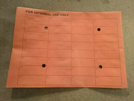 Lot 1032: BOX CONTAINING APPROXIMATELY 250 ORANGE INTERNAL MAIL ...