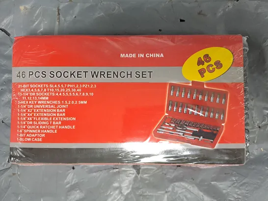 Lot 4470: APPROXIMATELY 10 SEALED UNBRANDED 46-PIECE SOCKET WRENCH SETS - 5252471 | Simon ...