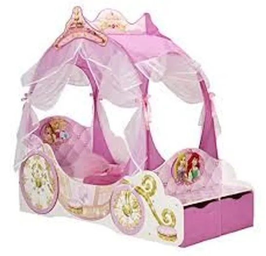 Lot 306: BOXED DISNEY PRINCESS CARRIAGE BED (2 BOXES) RRP £279.99 ...