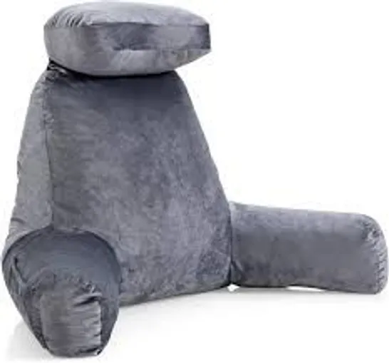 Lot 1052: BOXED COSTWAY GREY MEMORY FOAM BACK SUPPORT CUSHION - 5508431 ...