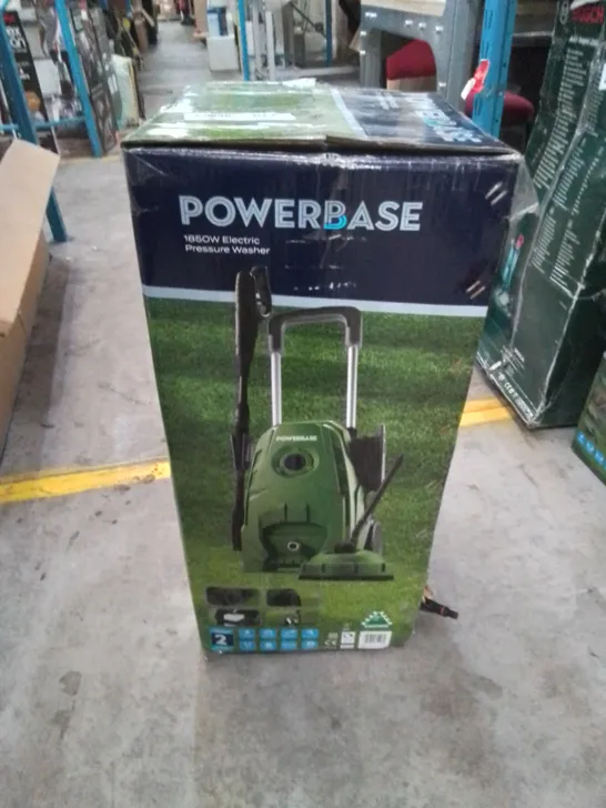 Lot 479: BOXED POWERBASE 1850W ELECTRIC PRESSURE WASHER - 4388581 | Simon Charles Auctioneers
