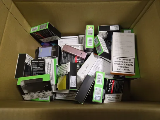 Lot 7086: BOX OF APPROXIMATELY 15 ASSORTED E-CIGARETTES TO INCLUDE ...