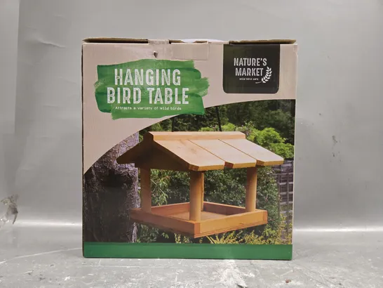 Lot 5209: BOXED NATURE'S MARKET HANGING BIRD TABLE - 5098197 | Simon ...