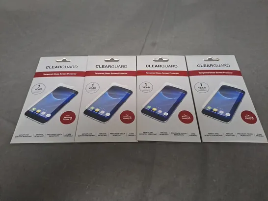 Lot 1018: MEDIUM BOX OF CLEARGUARD TEMPERED GLASS SCREEN PROTECTORS ...