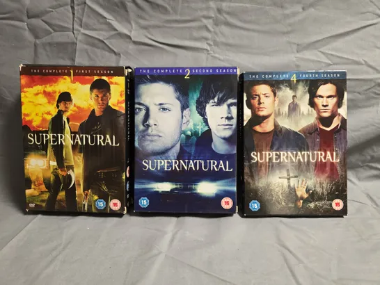 Lot 682: SUPERNATURAL: THE COMPLETE FIRST, SECOND & FOURTH SEASONS – 3 ...