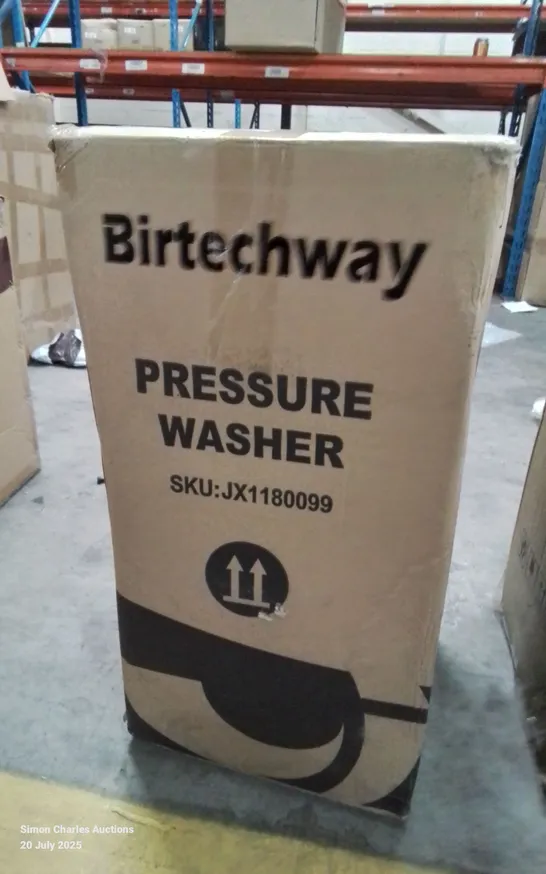 Lot 765: BOXED BIRTECHWAY PRESSURE WASHER - 5251696 | Simon Charles ...