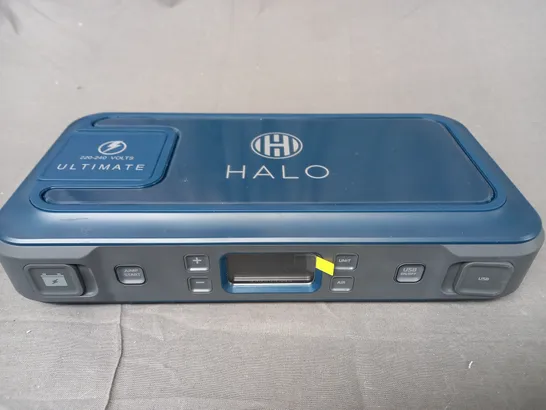 Lot 4017: BOXED HALO BOLT ULTIMATE POWER BANK W/JUMP STARTER AIR ...